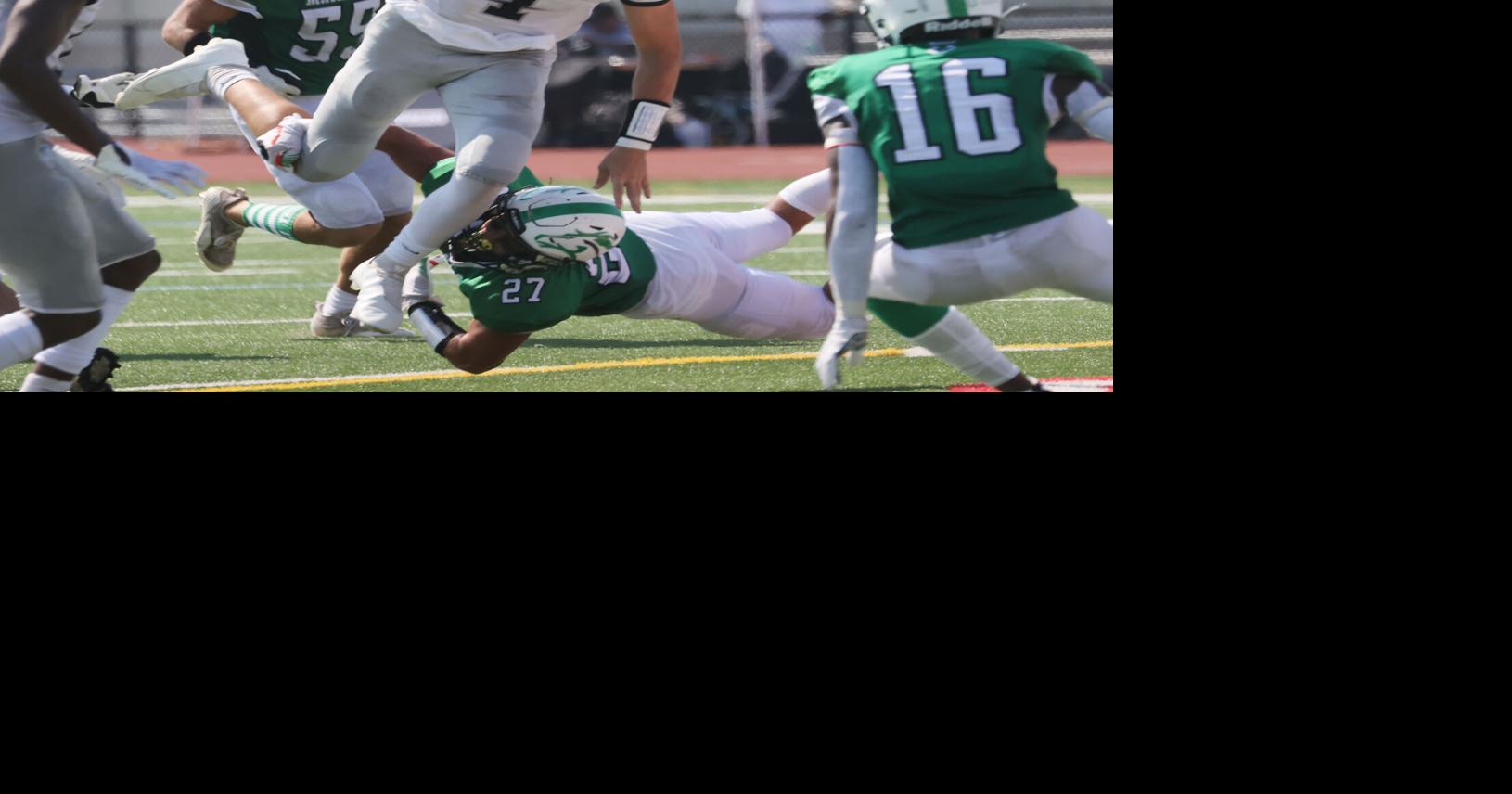 Christian Rando, EHT: 32 of 56 for 457 yds and 5 TDs