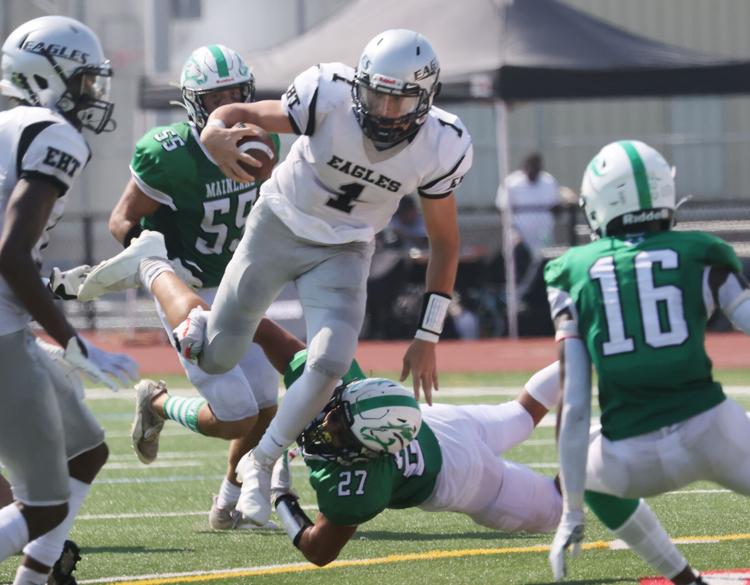Christian Rando, EHT: 32 of 56 for 457 yds and 5 TDs