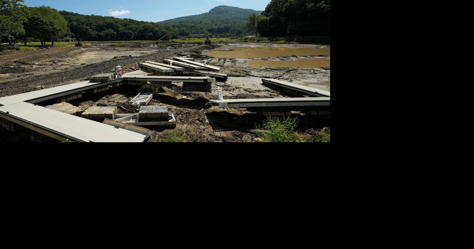 Hurricane Helene recovery impacts river ecosystem