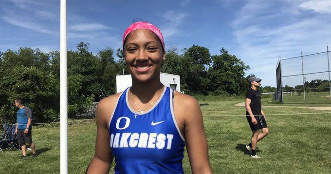 Oakcrest's Brielle Smith, A.C.'s Claudine Smith, Prep's Sincere Rhea ...