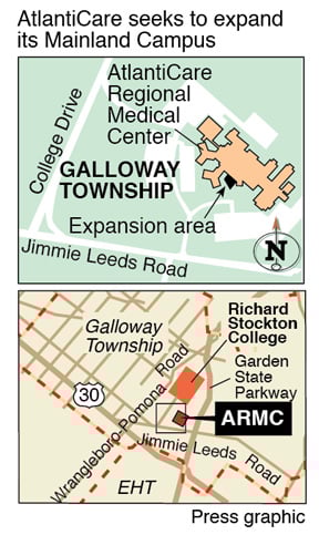 AtlantiCare Regional Health Services plans expansion in Galloway Township