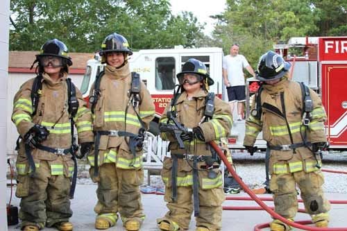 Junior Firefighter Camp in Upper Township