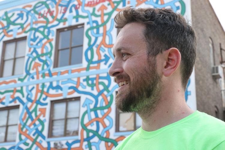 For artist Bernie McCabe, ‘life is a maze,’ but he creates pathways to hope