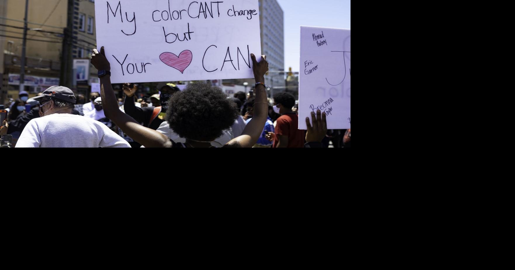 PHOTOS Protest outside Atlantic City police headquarters, on streets ...