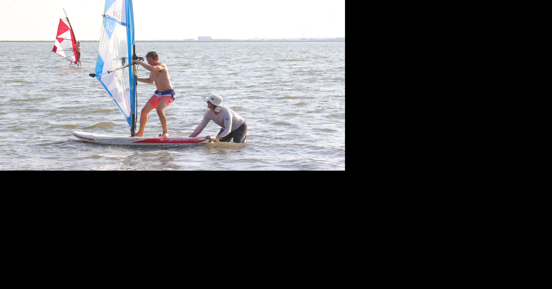THE SEASON: Windsurfing at this tiny spot in West A.C. that's the best ...