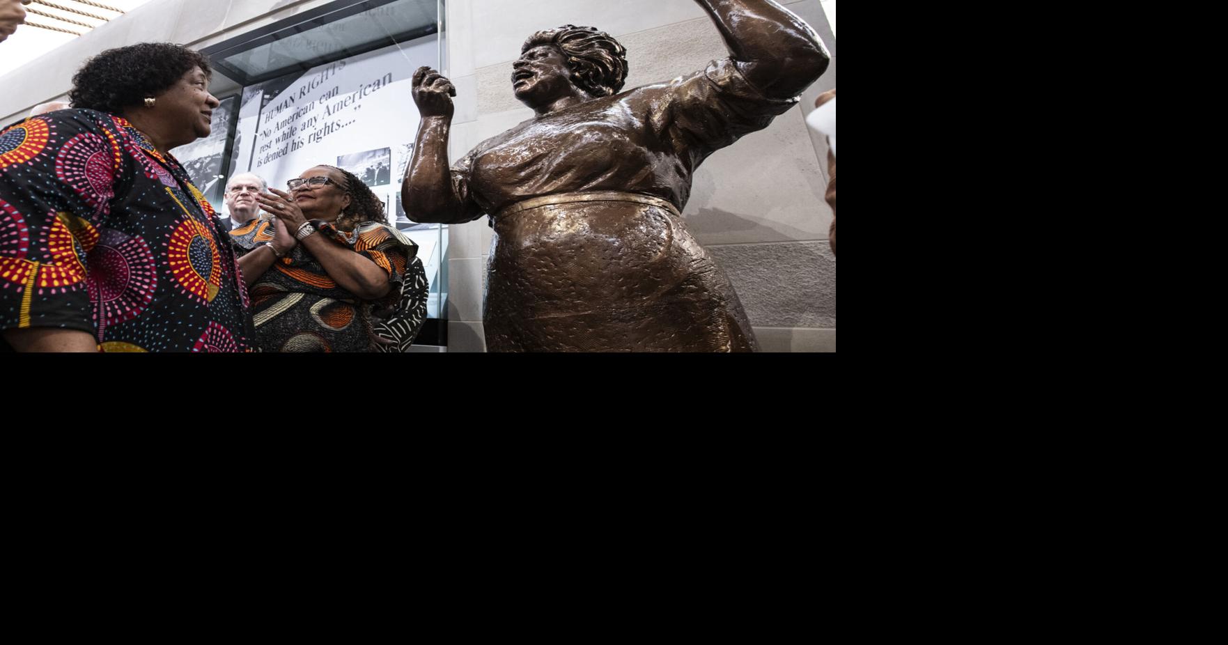 Fannie Lou Hamer statue dedicated in Atlantic City