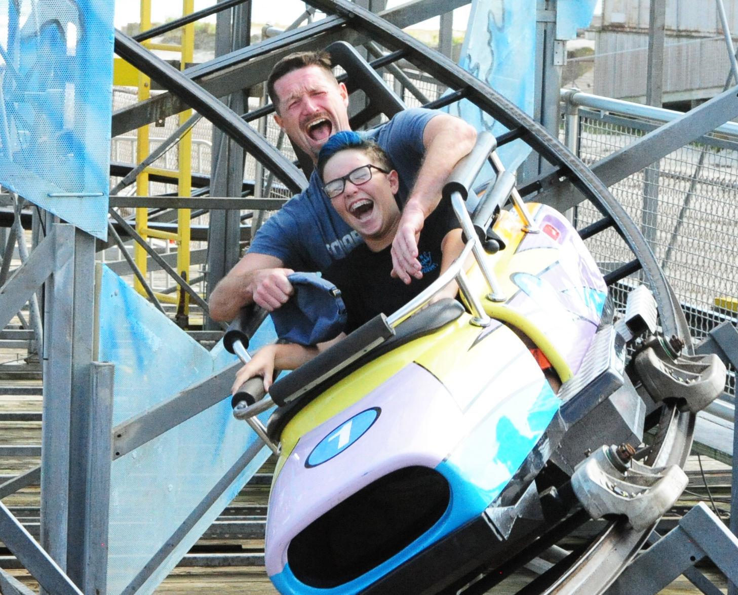 GALLERY: The last ride of the Flitzer roller coaster