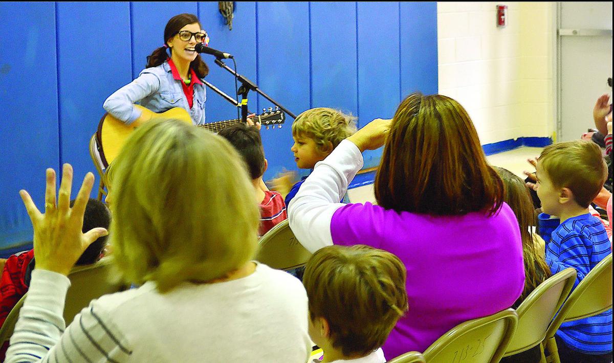 Ocean Academy students ‘groove’ to Miss Gabby tunes