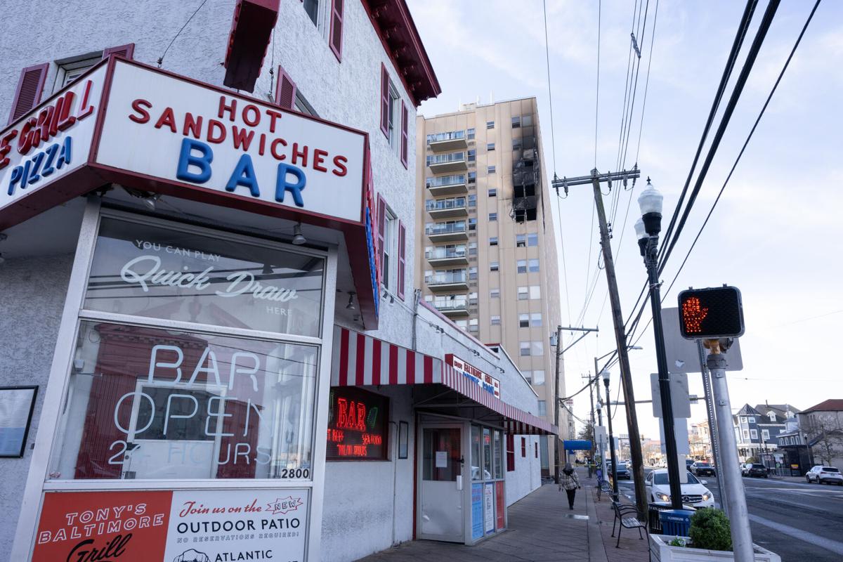 Watch ACPD officers evacuate residents in high-rise fire