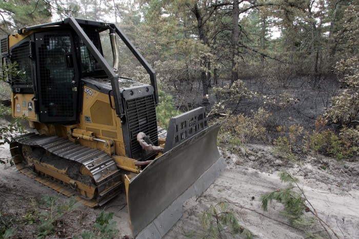 Bass River Township forest fire about 80 percent contained, but hot ...