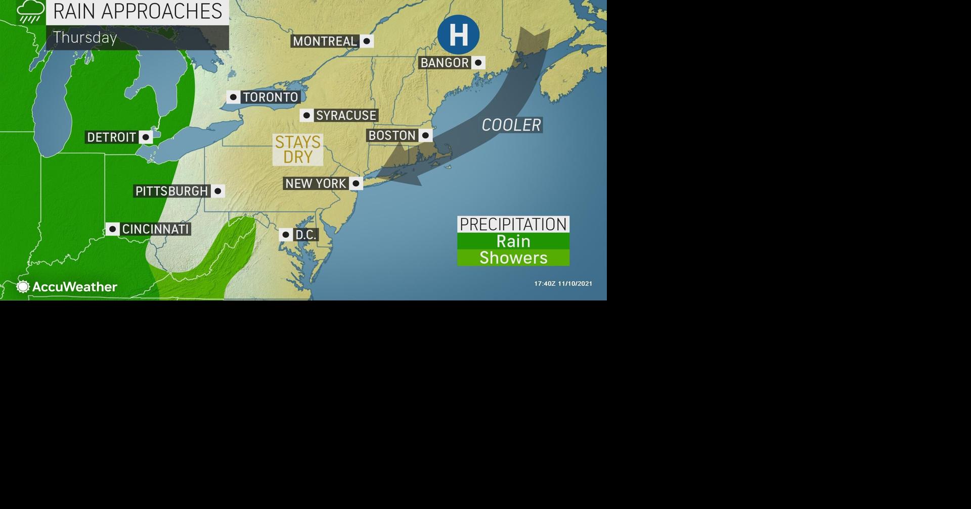 Weather: Few hours of heavy rain, 40 mph winds will put an end to ...