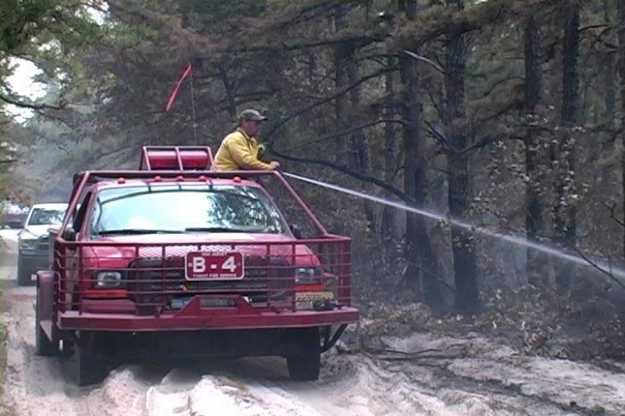 Bass River Township forest fire about 80 percent contained, but hot ...