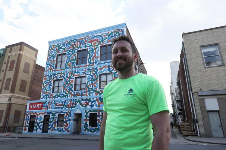 For artist Bernie McCabe, ‘life is a maze,’ but he creates pathways to hope