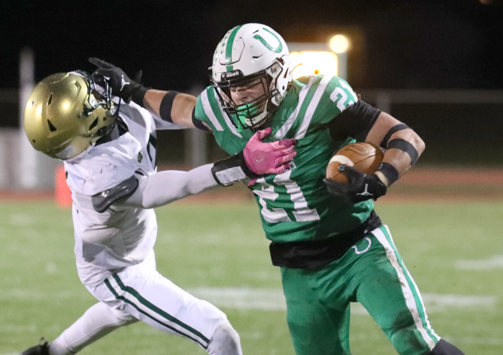 Who is this week's Press High School Football Player of the Week?