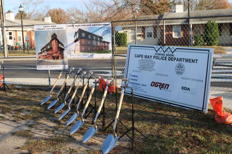 Cape May holds groundbreaking for new police station