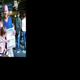 The Stott family traveled with The Gazette