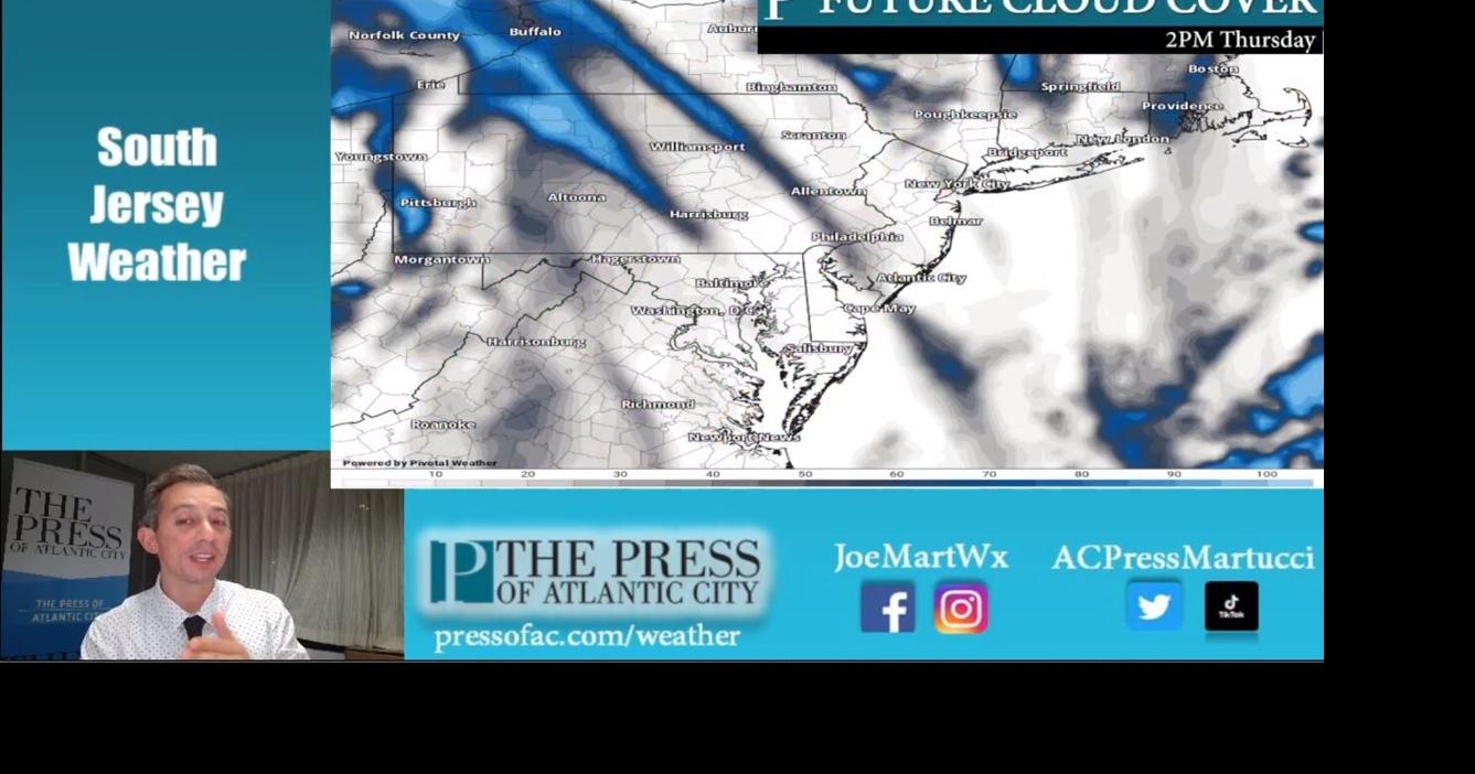 Meteorologist Joe Martucci's Wednesday night forecast