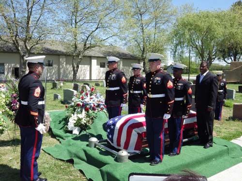 Marine’s funeral befitting a ‘legend of the Corps’