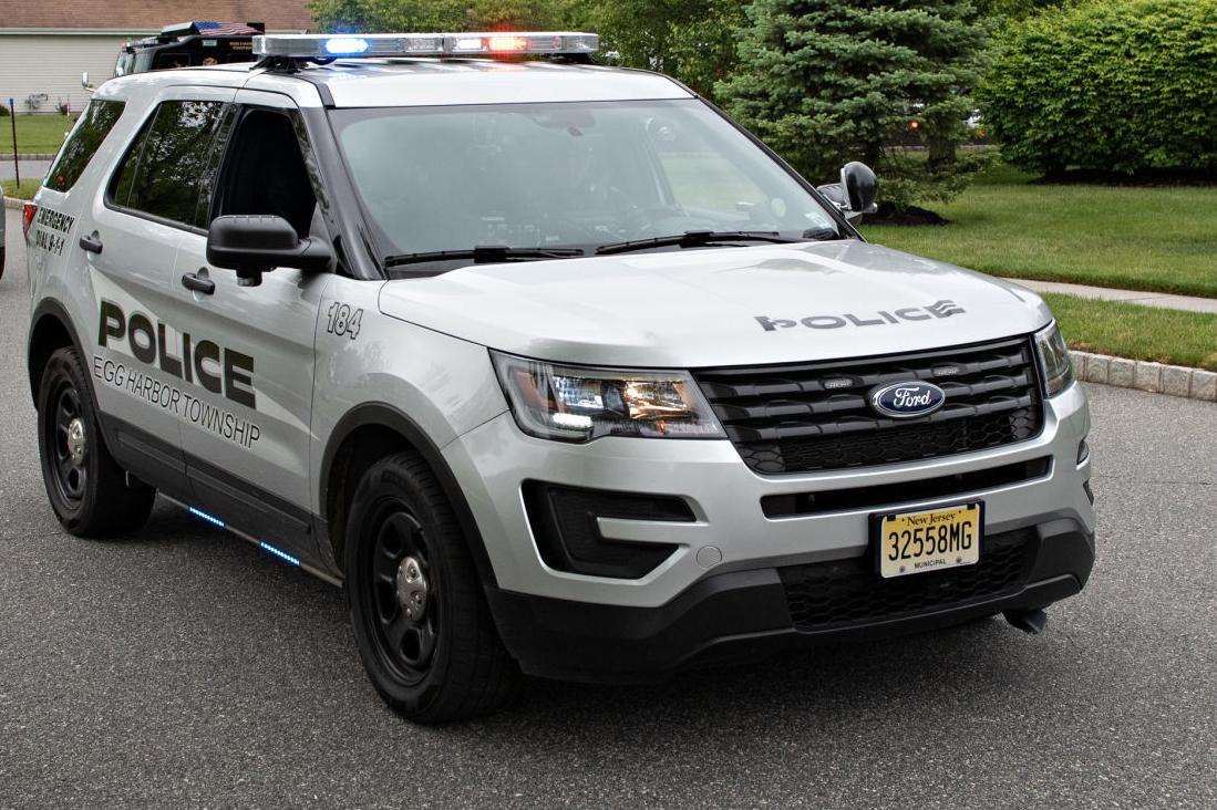 Egg Harbor Township police officer injured in crash