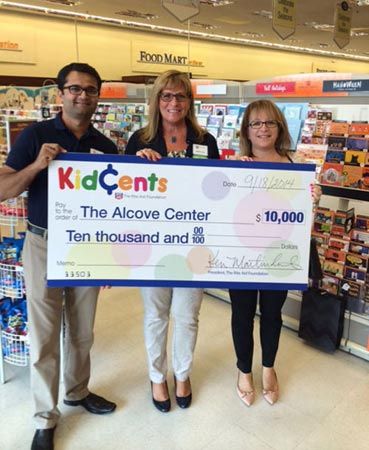 The Alcove is official KidCents charity