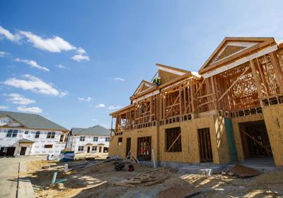 New housing construction starts at Hamilton Greene