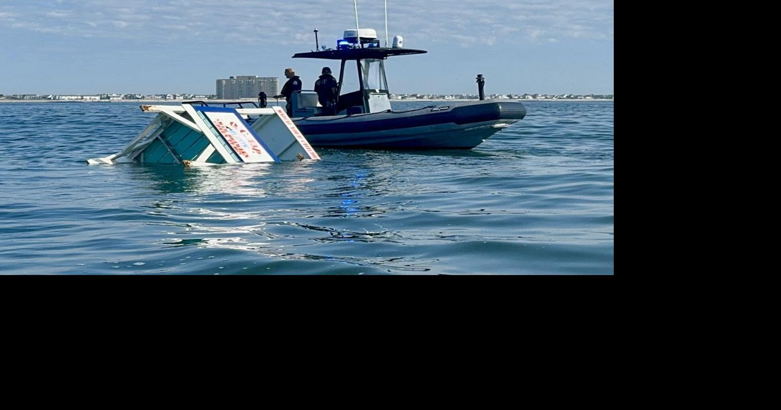 Drifting Ocean City lifeguard stand found at sea
