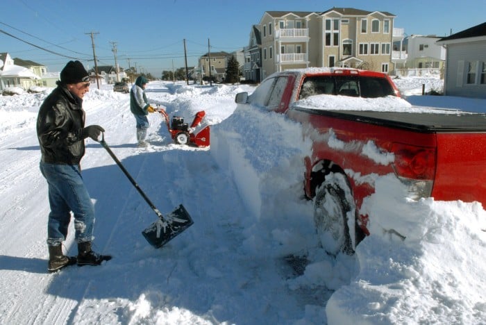 Broken snow plows hinder Brigantine's snow cleanup efforts