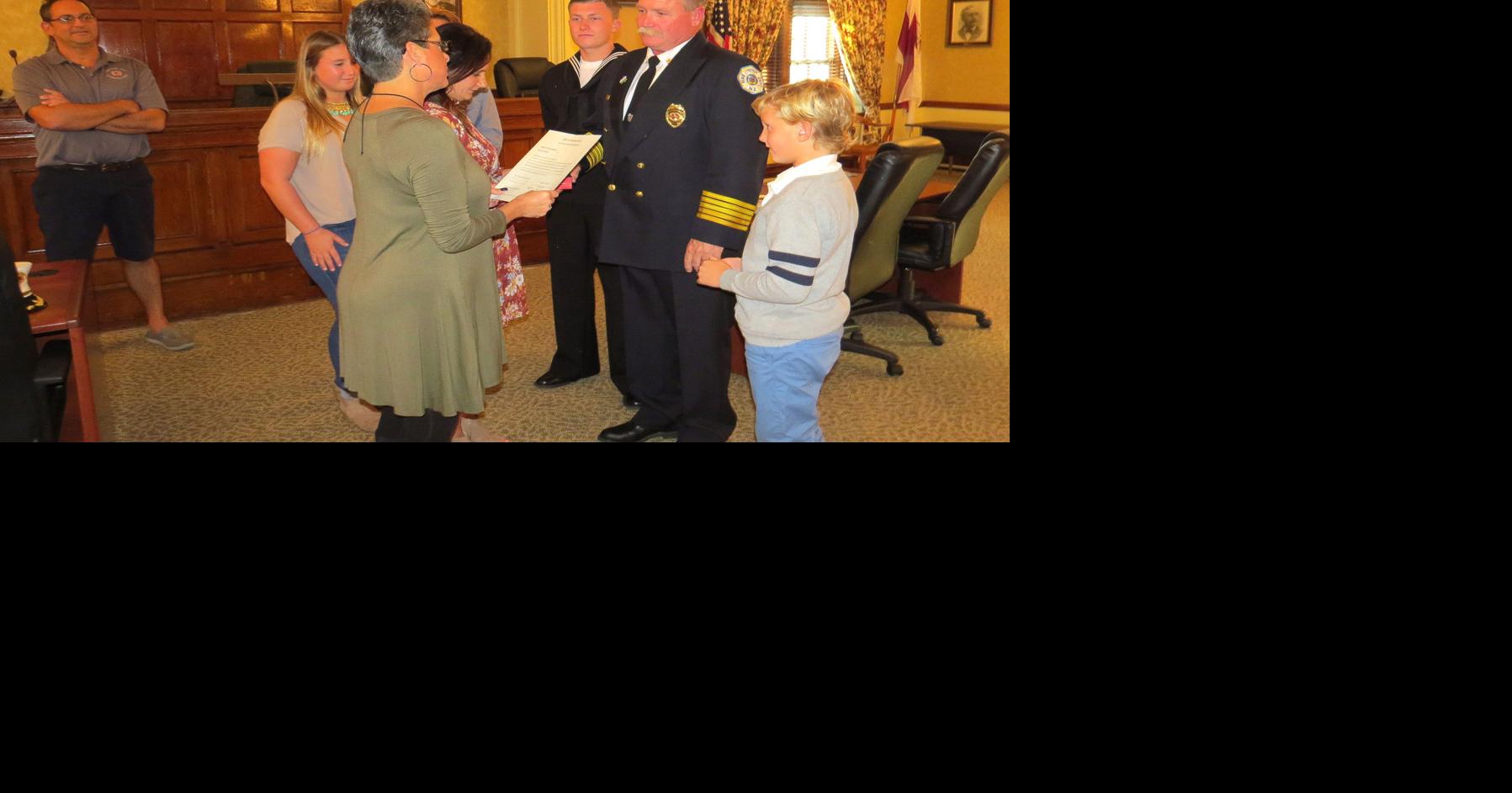 Michael Cahill takes over as chief of the Ventnor Fire Department
