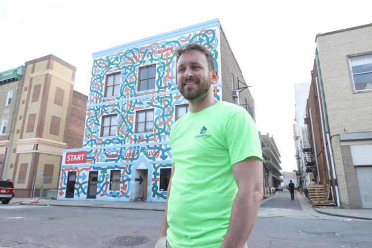 For artist Bernie McCabe, ‘life is a maze,’ but he creates pathways to hope