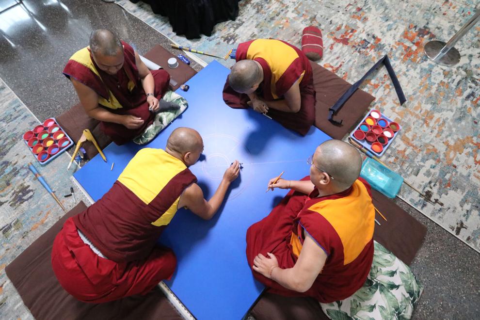 Tibetan monks visit Stockton University