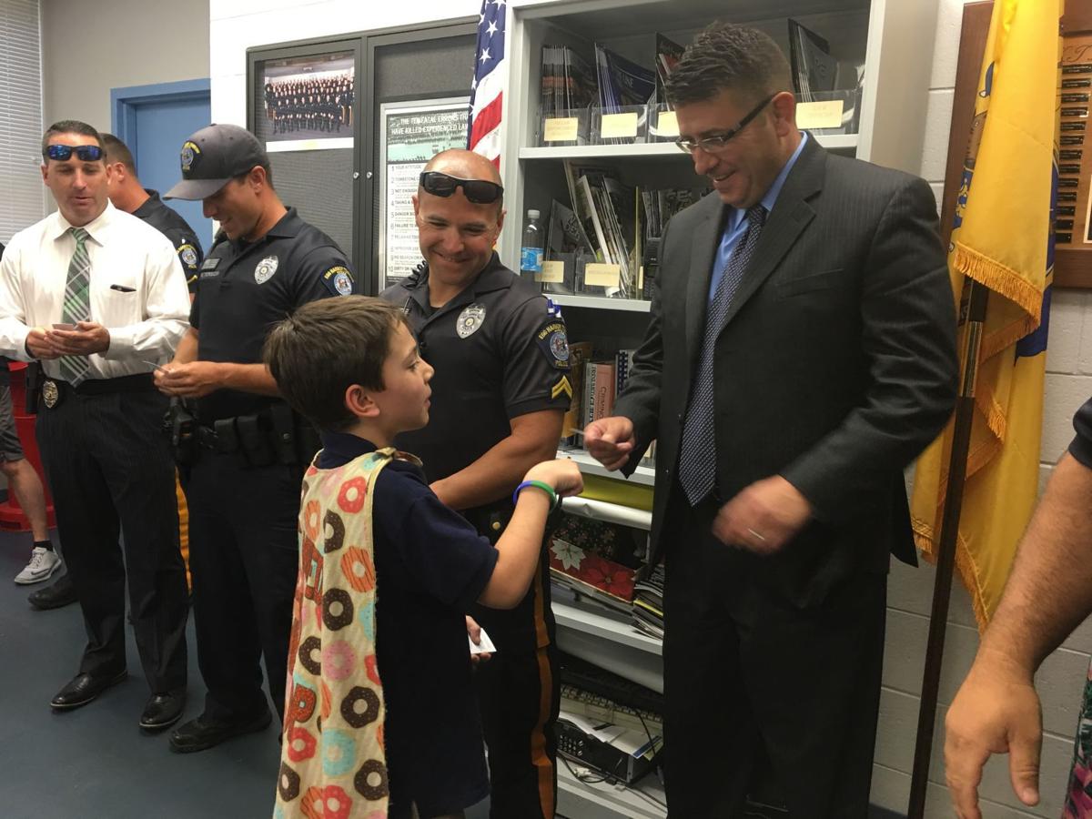 'Donut Boy' stops by Egg Harbor Township Police Department