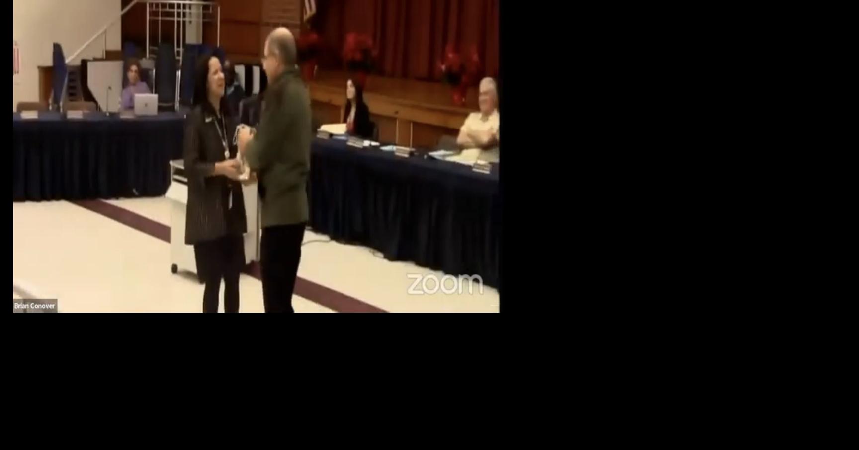 Galloway honors retiring superintendent