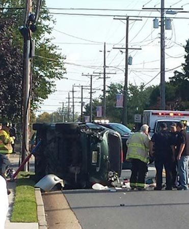 4-car crash in Somers Point sends 9 to hospital Saturday