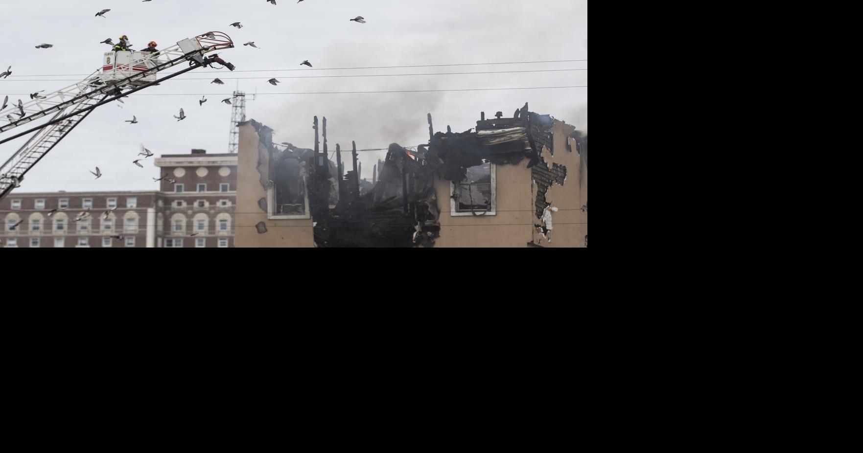 5 hurt, 76 displaced in 5-alarm Atlantic City apartment fire