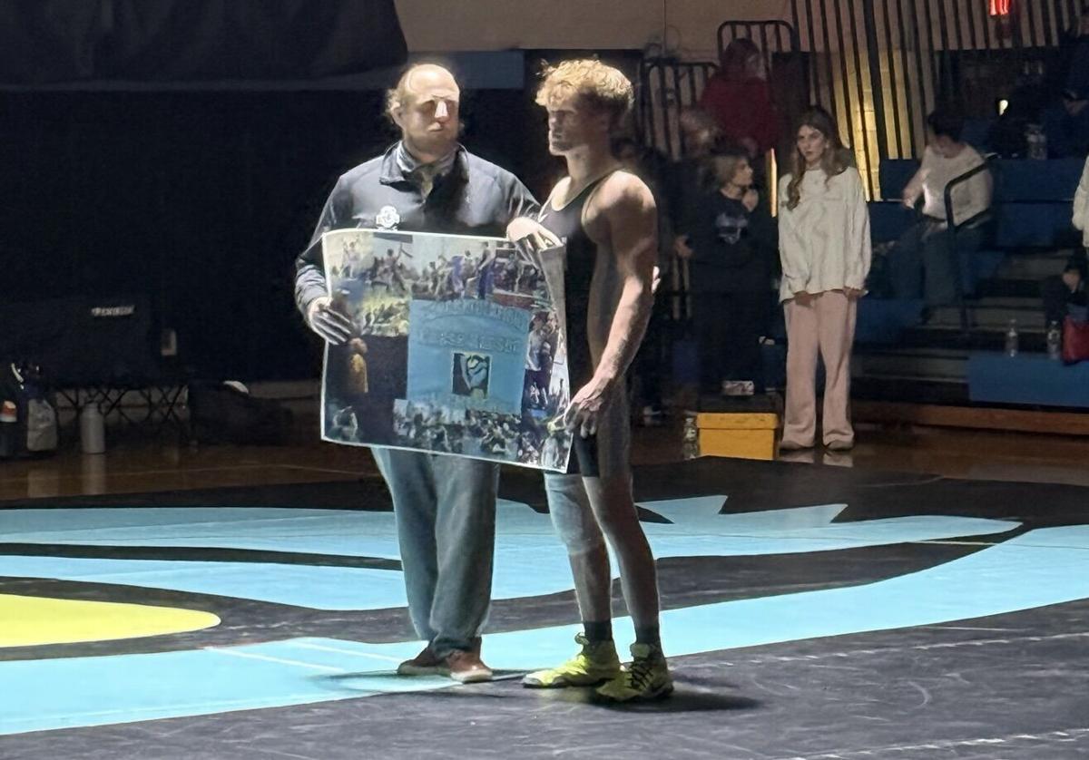 Chase Hansen becomes Lower Cape May's wrestling wins leader