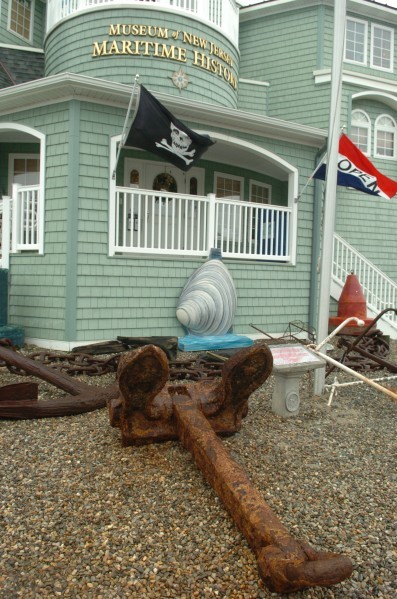 Pulled from ocean floor off New Jersey, anchor now a museum piece