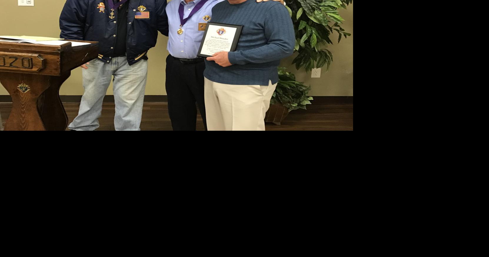 Brigantine Knights of Columbus Council honor Mike Brindisi