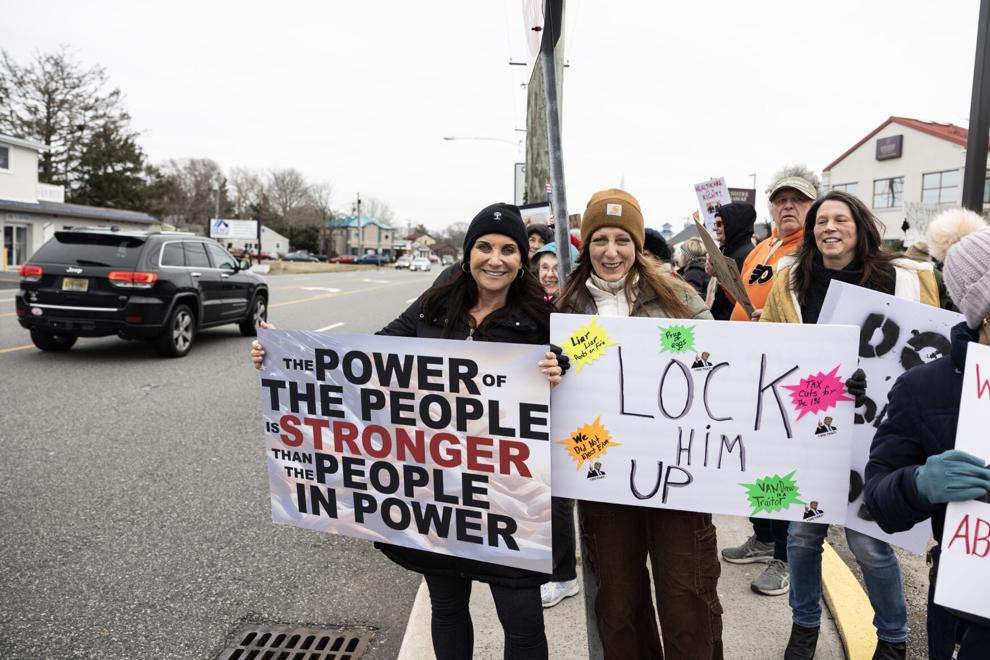Hundreds protest possible Medicaid cuts at Van Drew's office