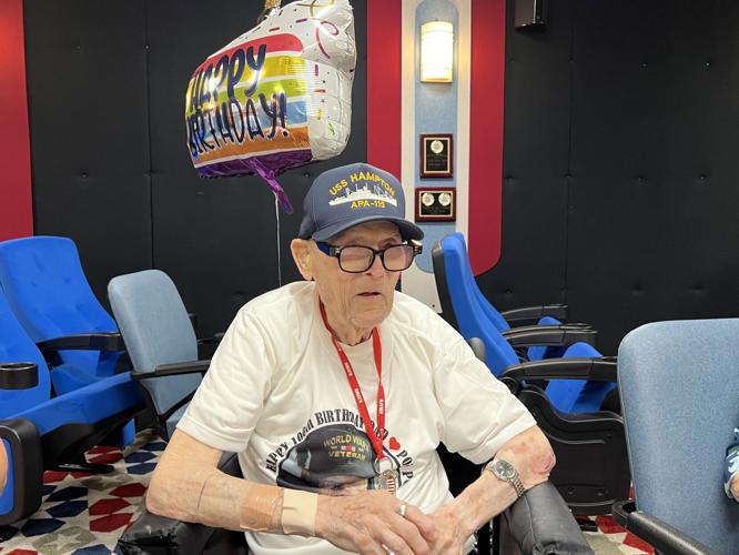 World War II veteran celebrates 100th birthday