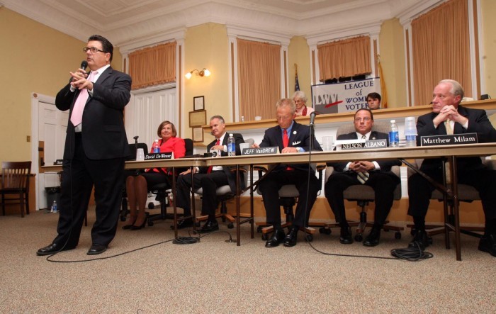 Jobs, economy dominate Assembly debate in 1st District