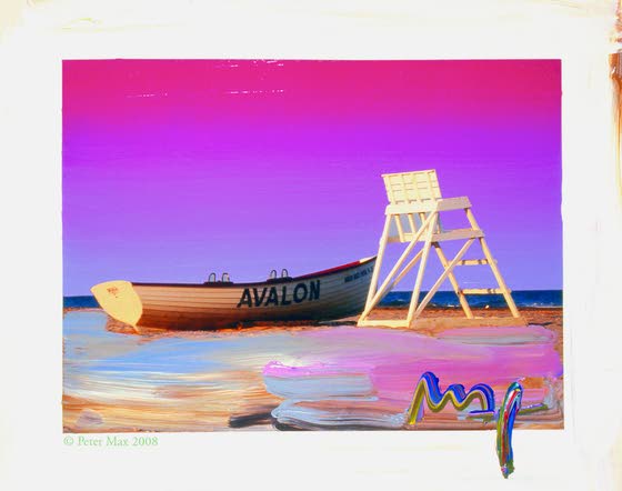 The Peter Max Effect: The influential pop artist visits Stone Harbor's ...