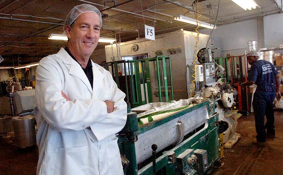 Summer a sweet time for taffy maker