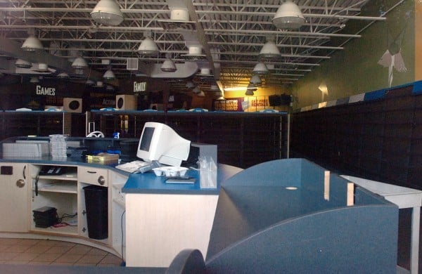 Closing credits roll for Blockbusters in Atlantic County