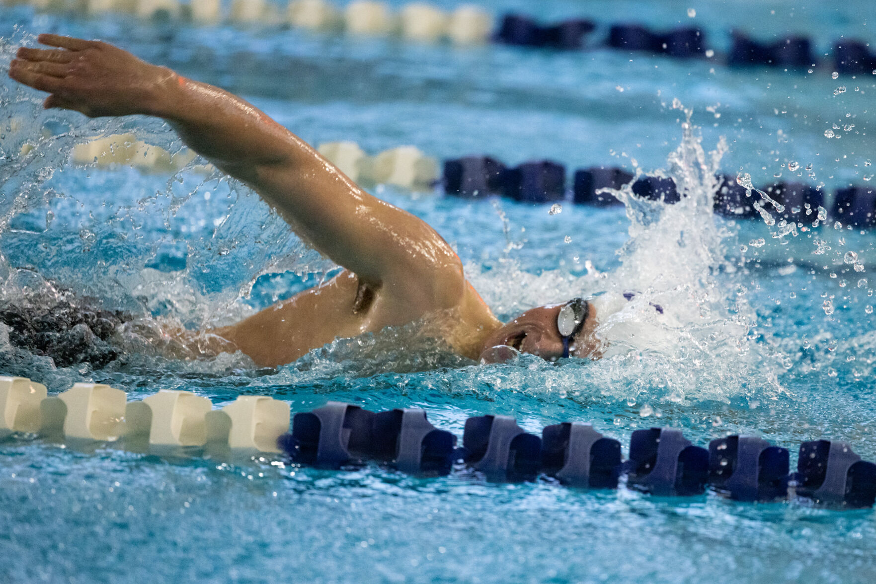 Ocean City girls swimming team opens season with big win