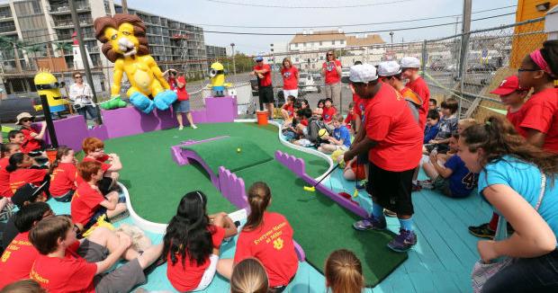 Goofy class assignment a hole in one for Egg Harbor Township students