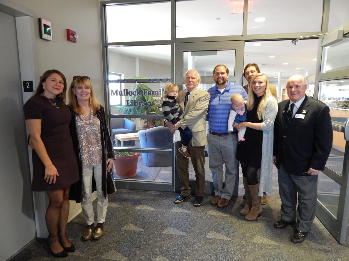 Atlantic Cape Community College dedicates library to Mullock family