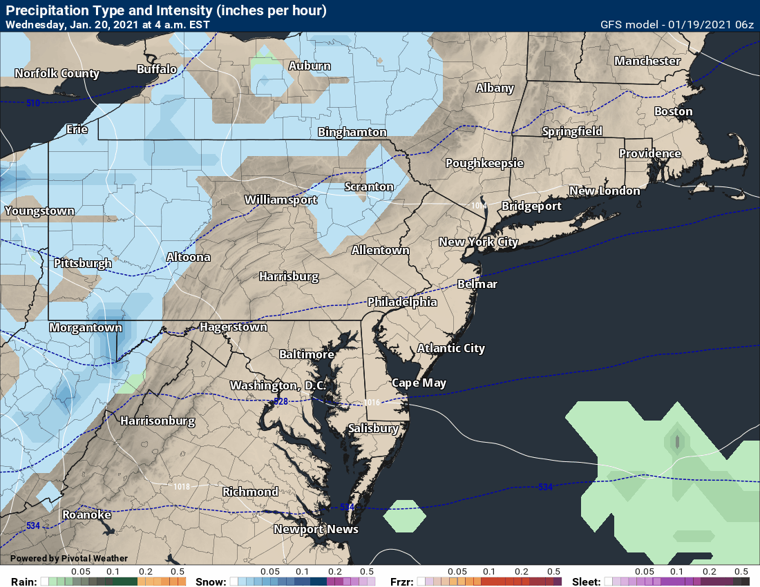 Weather: Gusts near 40 mph, snow showers possible Wednesday