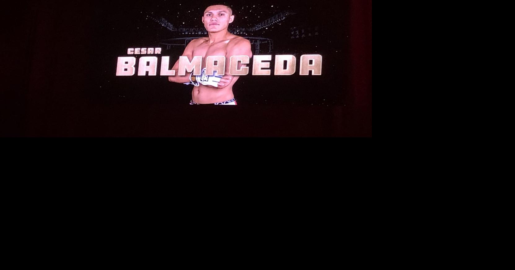Atlantic City's Cesar Balmaceda knocked unconscious in MMA fight
