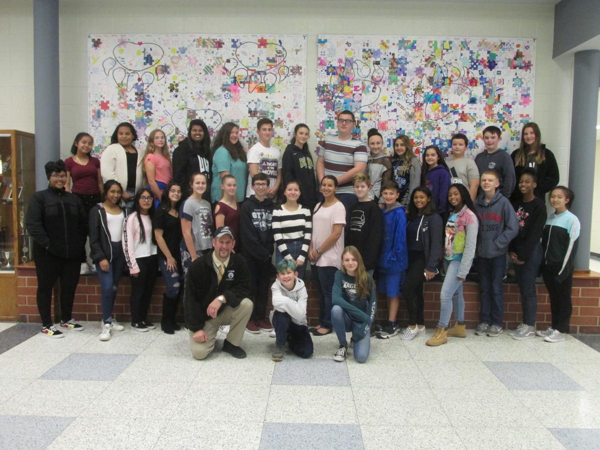 Galloway Township Middle School Student Council supports Gilda's Club