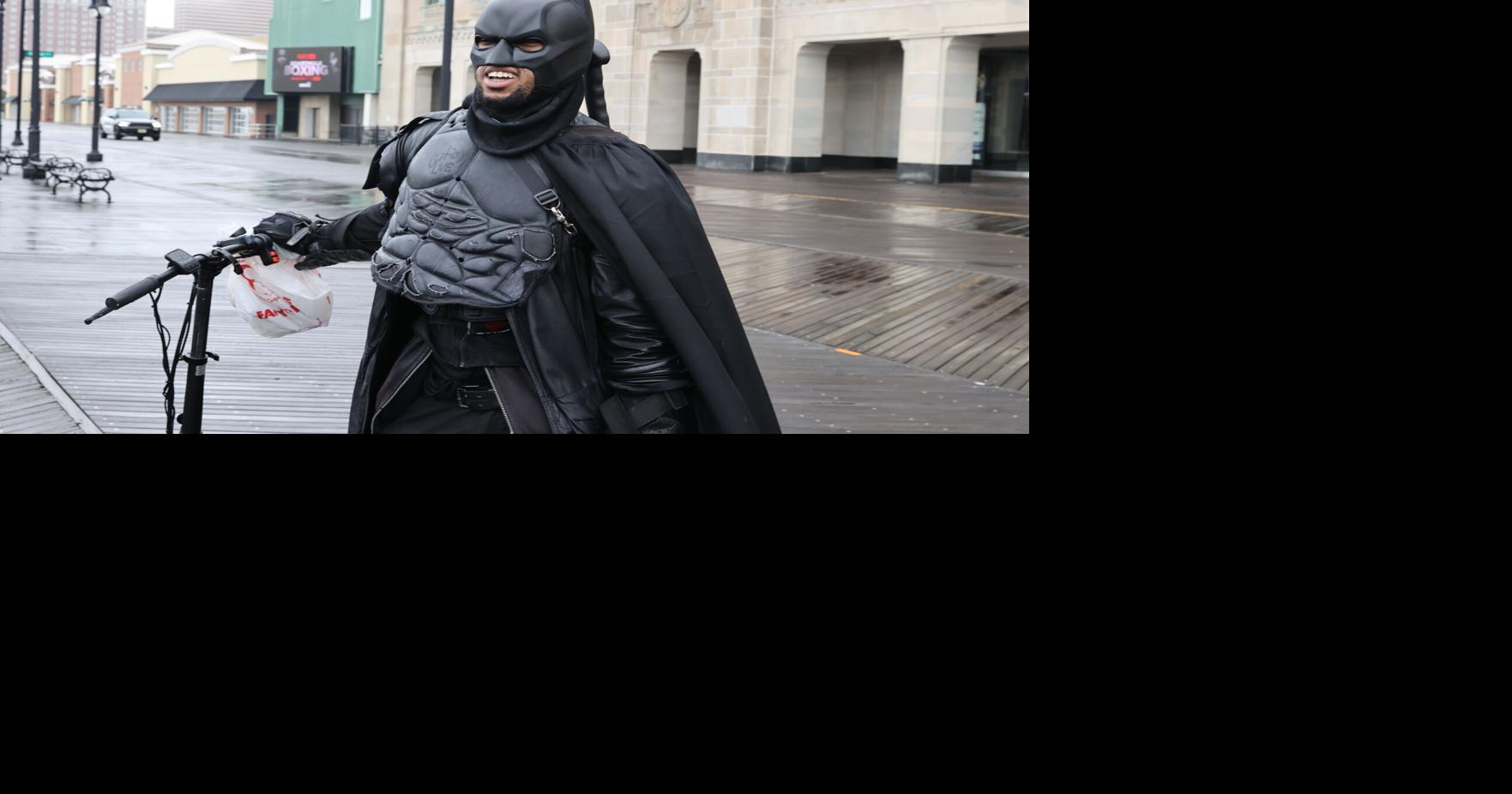 Holy pepper spray! 'AC Batman' arrested in Boardwalk scuffle